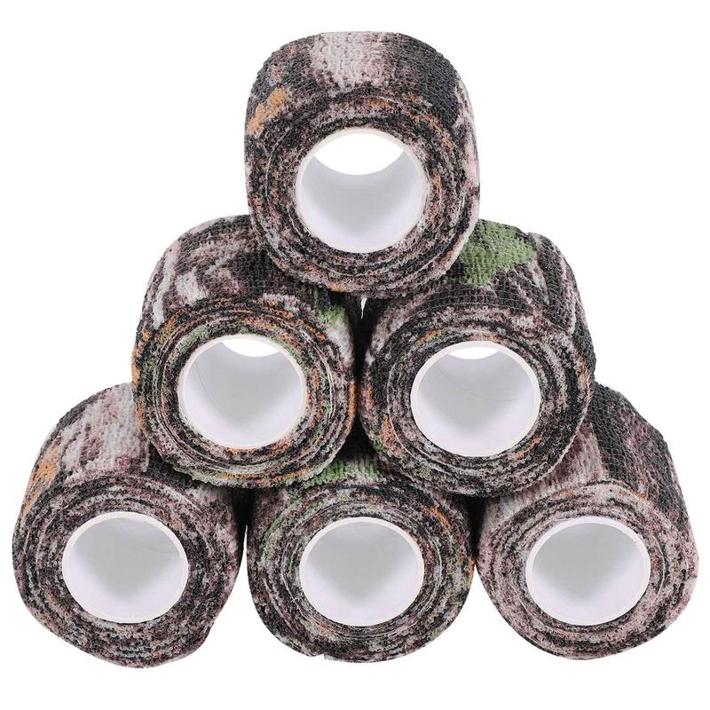 6 Roll Camouflage Tape Cling Scope Wrap Camo Stretch Bandage - TikTok ...