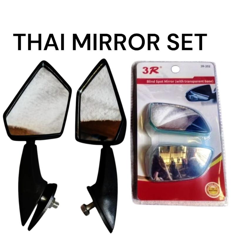 THAI MIRROR UNIVERSAL WITH WIDE VIEW 3R MIRROR SET side mirror - TikTok Shop Philippines