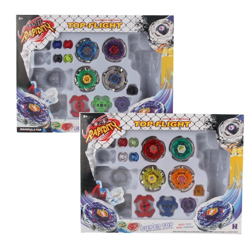 Attractive Alloy Battle Top Toy Set With Four Colors Ideal For - TikTok ...