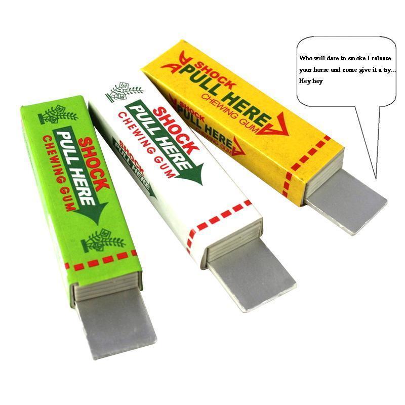 April Fool's Day Tricky Toy Electric Shock Gum Color Random Party ...