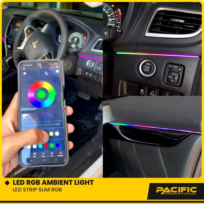 Jual LAMPU LED INTERIOR AMBIENT LIGH RGB ANDROID IPHONE - Kota ...