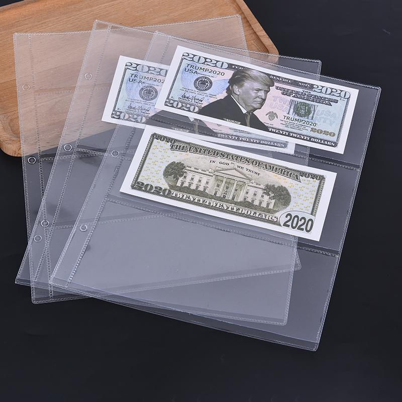 [HOU]Paper Money Page Collecting Stamps Holder Sleeves Loos - TikTok ...