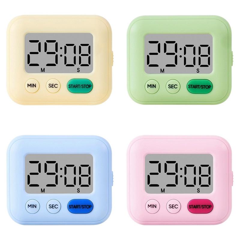 Multifunctional Magnetic Digital Kitchen Timer Clock Loud Alarm ...