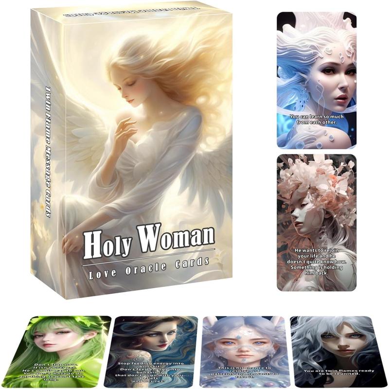 Holy Woman, Love Oracle Cards, Twin Flame Message Oracle Cards ...