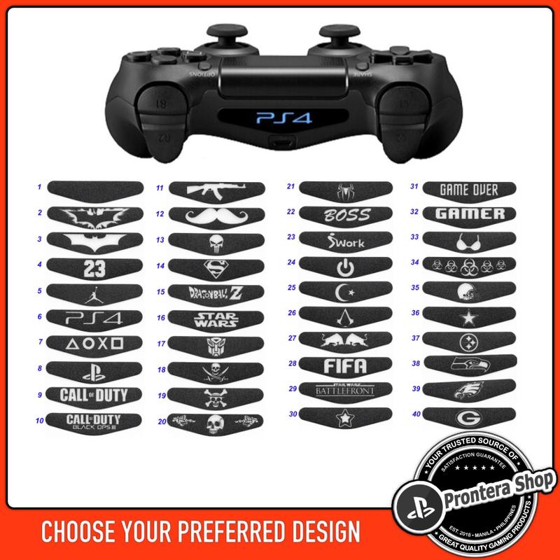 PlayStation PS PS4 DS4 DualShock Controller LED Light Bar Decal ...