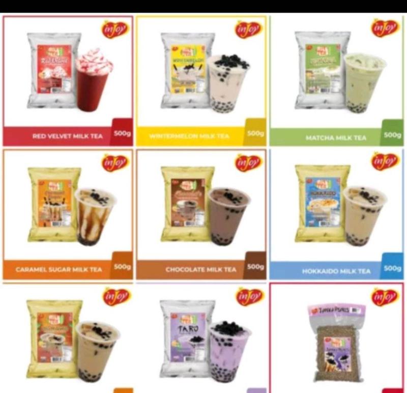 Injoy Milk Tea Flavors 500g | Wintermelon | Okinawa | Taro | - TikTok ...