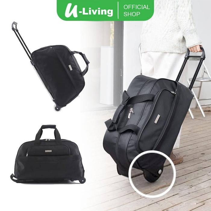 Promo U-Living Tas Trolley Duffel Motif Tas Koper Perjalanan Tas Troli ...