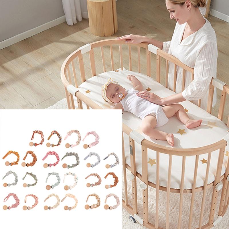 Set of 2pcs Baby Pacifier Holder Chain Soother Teething Toy Strap ...