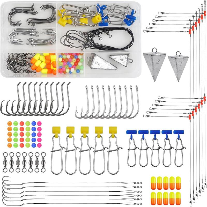 Saltwater Surf Fishing Tackle Kit Surf Fishing Rigs Fish Finder Rig ...