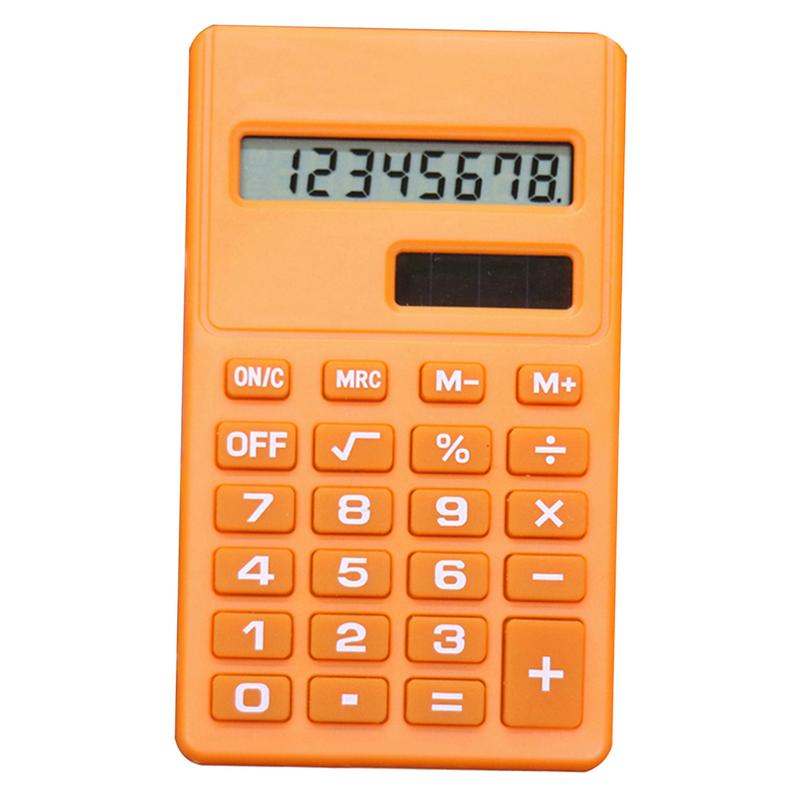 Junezao Electronic Calculator Dual Power Supply Bright Color Electronic ...