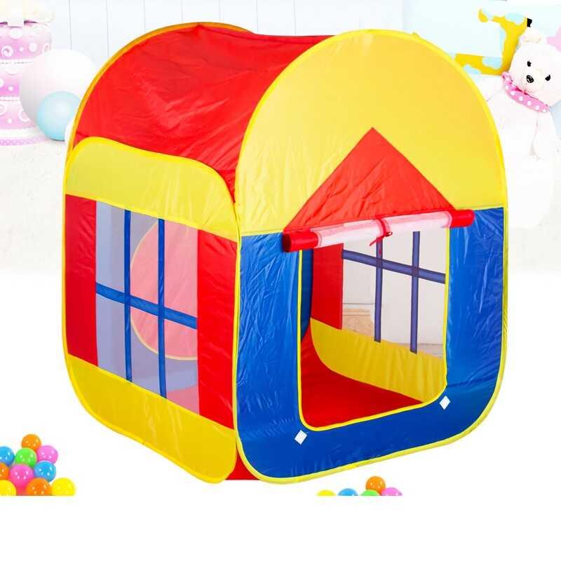 Play Crawl Tunnel Ball Pit Portable Playground Set Kids Toy Tent ...