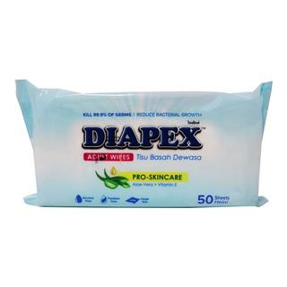 Diapex Adult Wipes ( 50 Pieces ) - TikTok Shop Malaysia