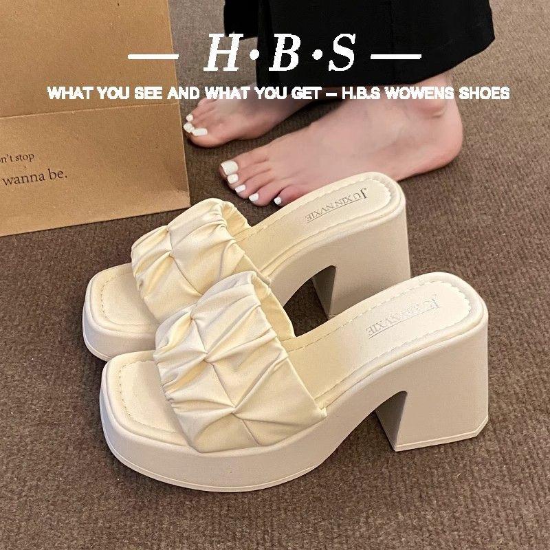 Selipar Baru Musim Panas, Platform Tumit Tinggi, Fesyen dan Bergaya ...