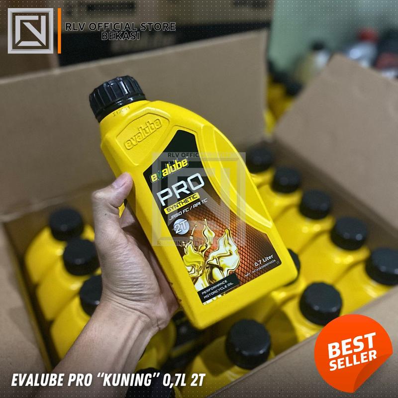 OLI SAMPING EVALUBE 2T PRO 0,7L LEBIH HARUM Oil Motor Motorcycle - Shop ...