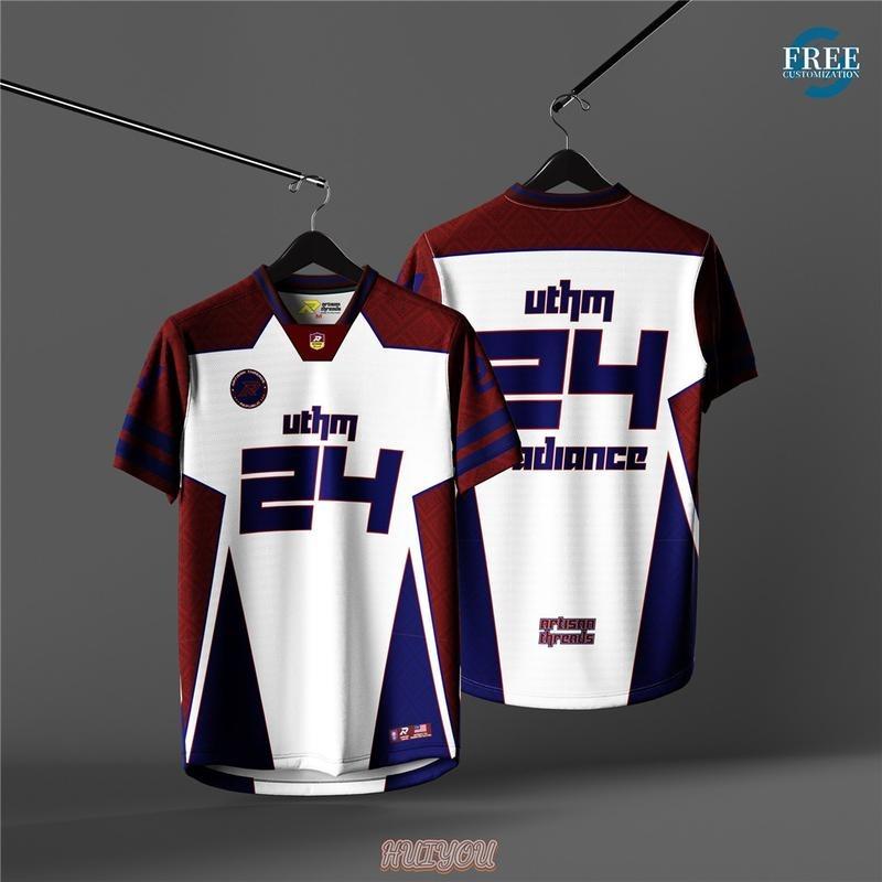 [Free Custom]Oversized NFL Streetwear Jersey LYCRA 280 GSM Free ...