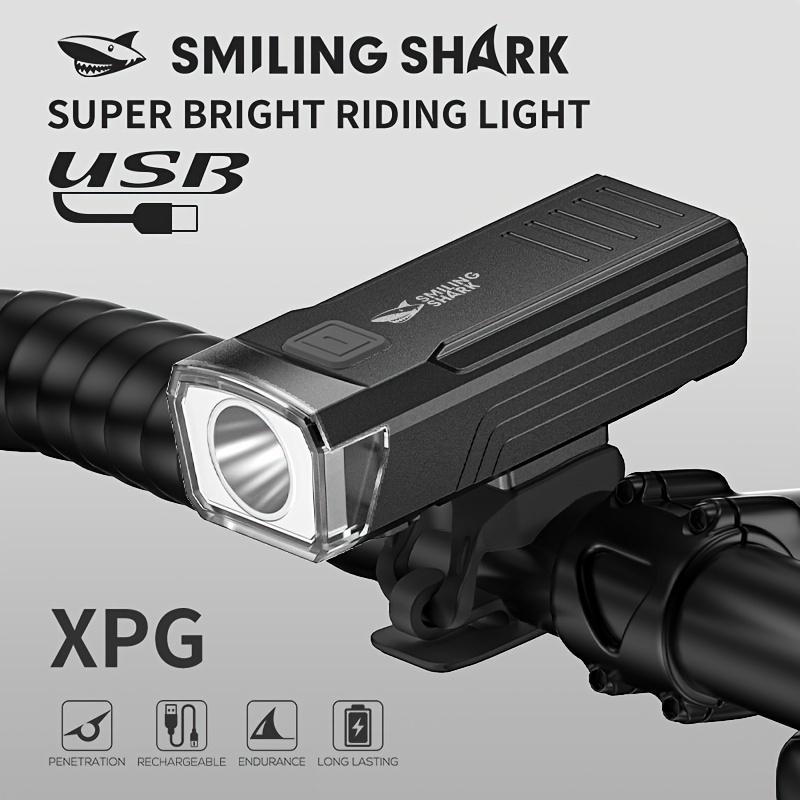 Smiling Shark Bicycle Headlights Super Bright LED Headlights - TikTok ...