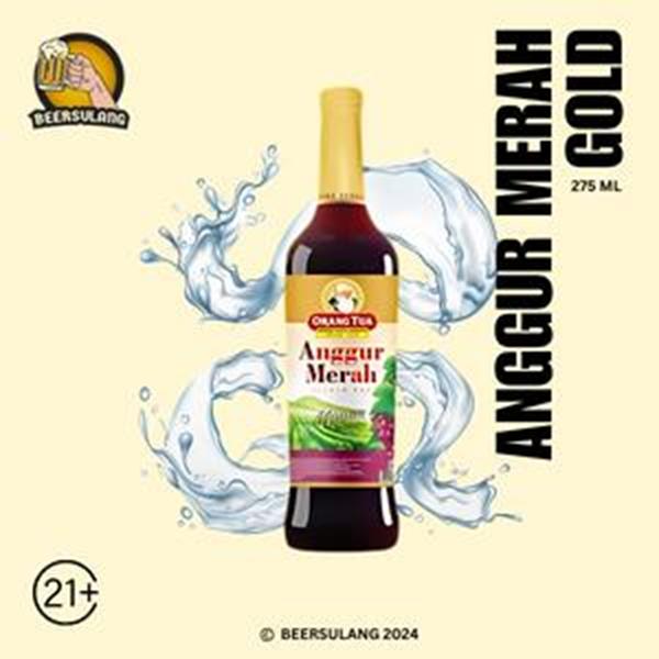 Jual Anggur Merah Gold 275ml [Beersulang Official Store 100% ORIGINAL ...