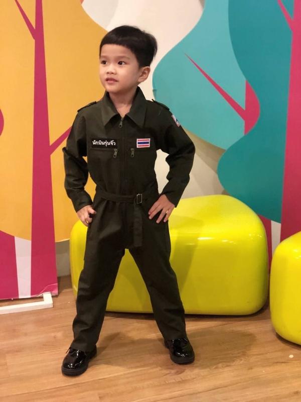 ชุดหมีนักบินเด็ก *นักบินรุ่นจิ๋ว* ส่งฟรี Nangta Shop - TikTok Shop Thailand
