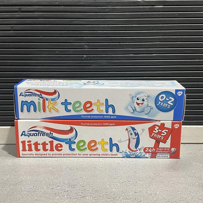 Aquafresh Milk Teeth /Little Teeth Toothpaste 50ml - TikTok Shop ...