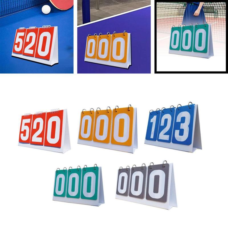 Score Counter Portable Sports Scoreboard Multi Sports Flip Score ...