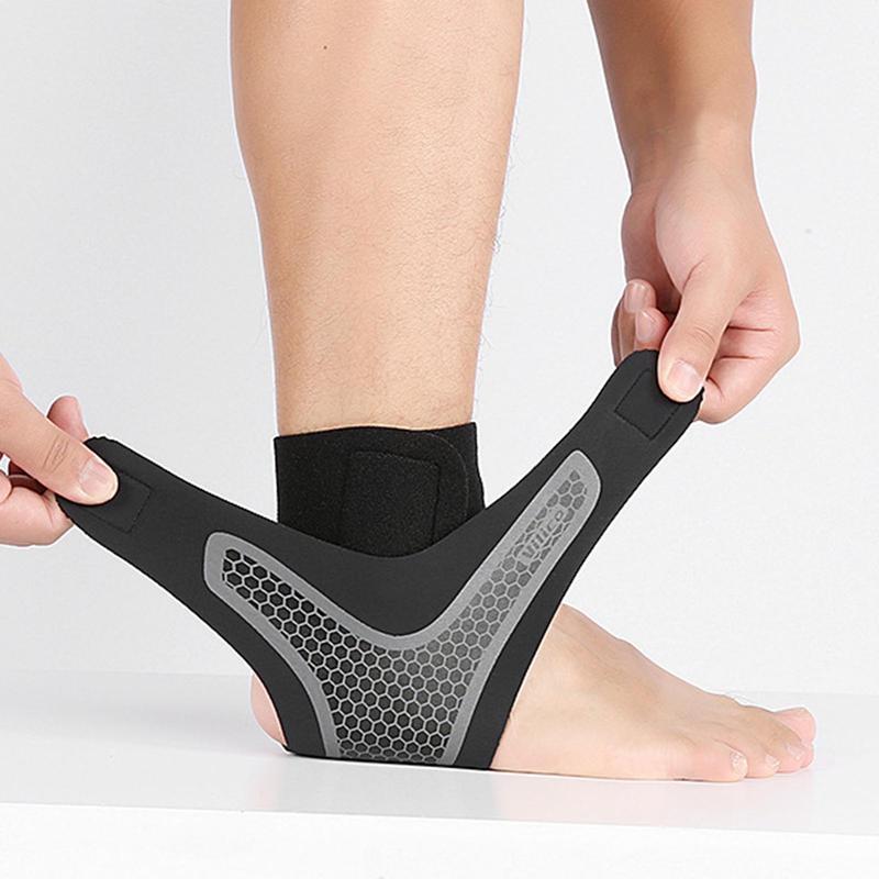 Ankle Brace with Fastener Tape Breathable Sweat Absorption Elastic ...