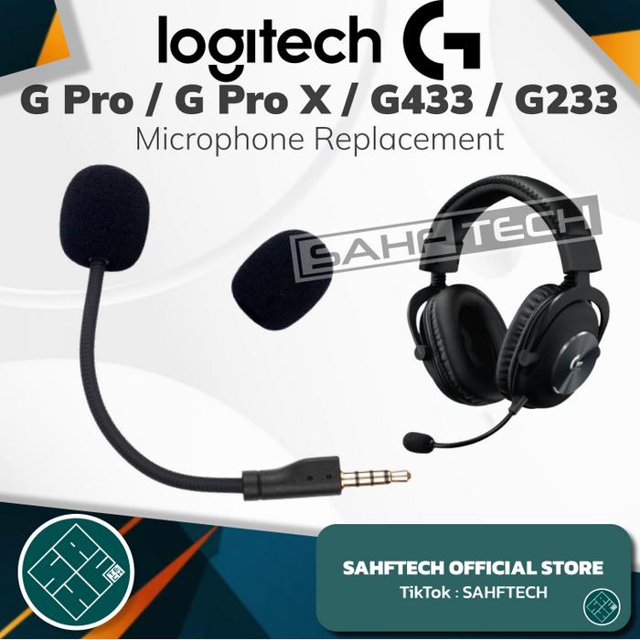 Jual Mic Logitech G Pro X G433 G233 Headset Microphone Replacement ...