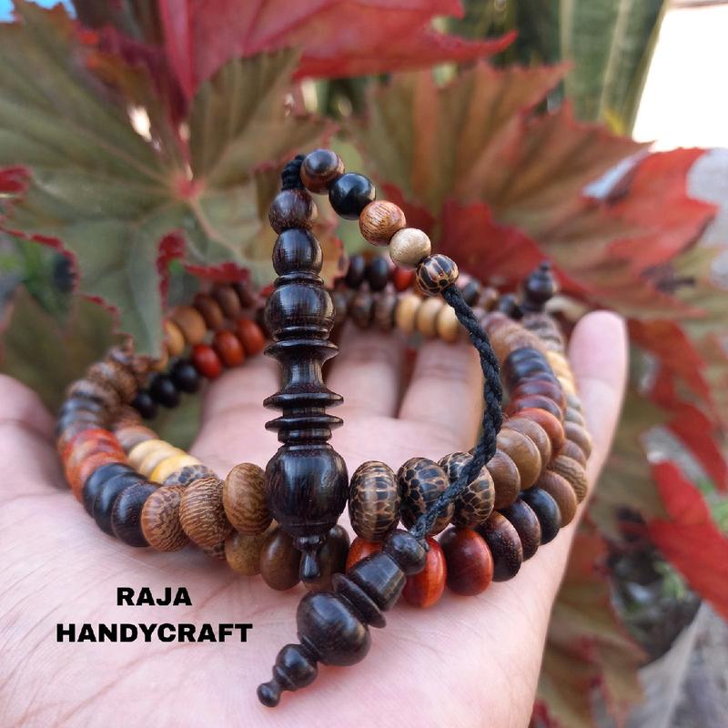 Tasbih Kayu Kombinasi Kepala Gali Asem Tasbih Kayu Kombinasi - Shop ...