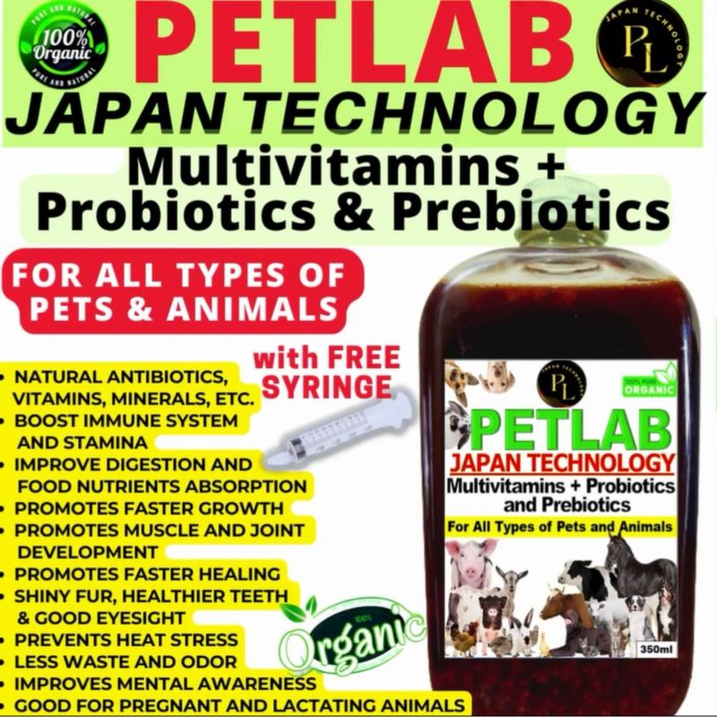 PROBIOTICS AND PREBIOTICS, MULTIVITAMINS PETLAB JAPAN TECHNOLOGY ...