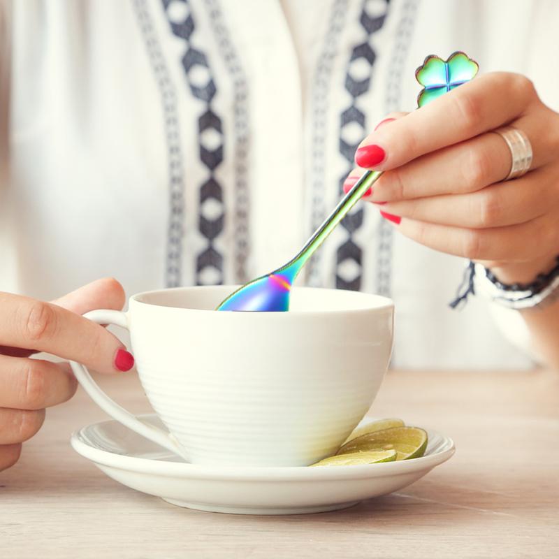 Stainless Steel Teaspoons Stainless Steel Coffee Spoons Cake - TikTok ...