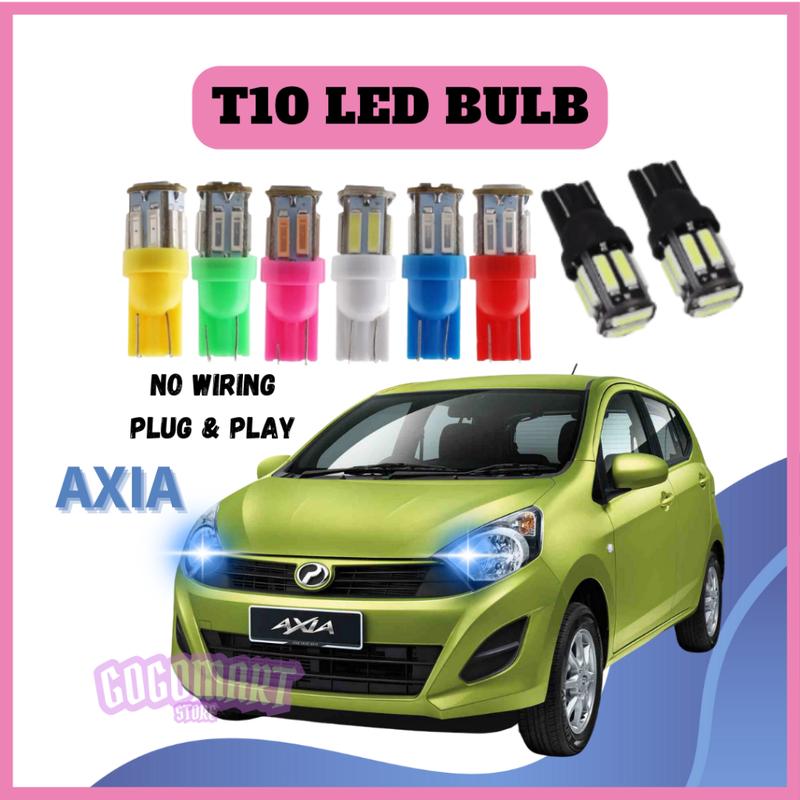 PERODUA AXIA SMALL HEADLAMP LED T10 Bulb Led Light Bulb Mental - TikTok ...