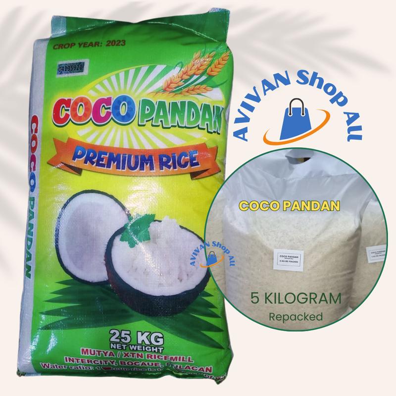 Coco Pandan Premium Rice Re-packed 5kg Carb Grain - TikTok Shop Philippines