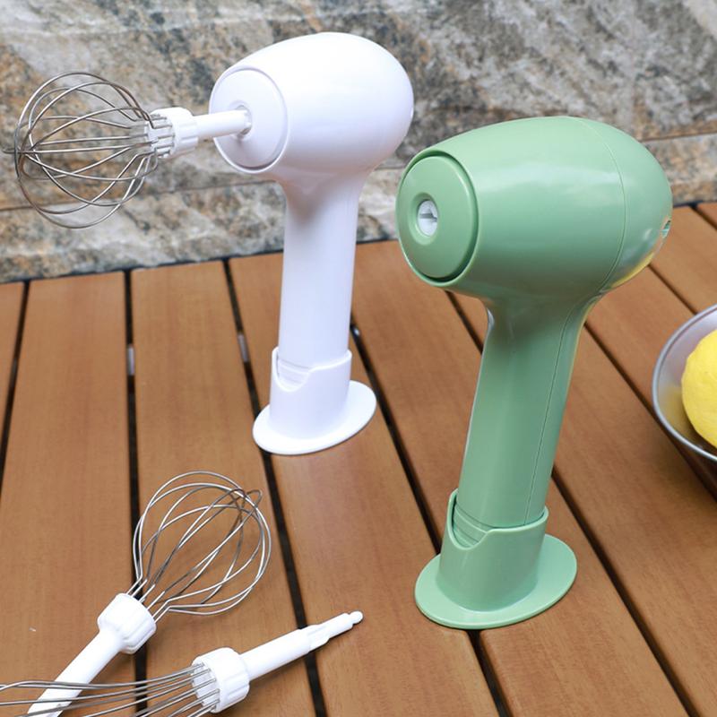 Electric Handheld Egg Beater One-Button Start with 2 Stainless - TikTok ...