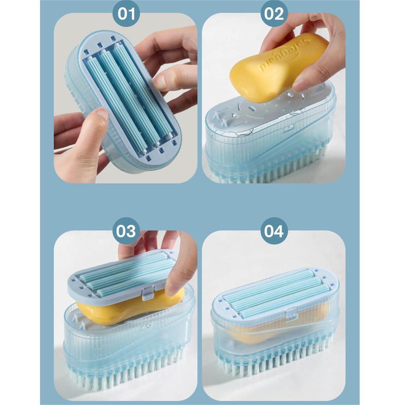(Life simplifyy)Soap Dishes Multi Functional Double-Sided Soap Box ...
