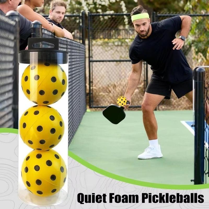 Premium 74mm Pickleballs with Clear Plastic Bucket Picklebal - TikTok ...