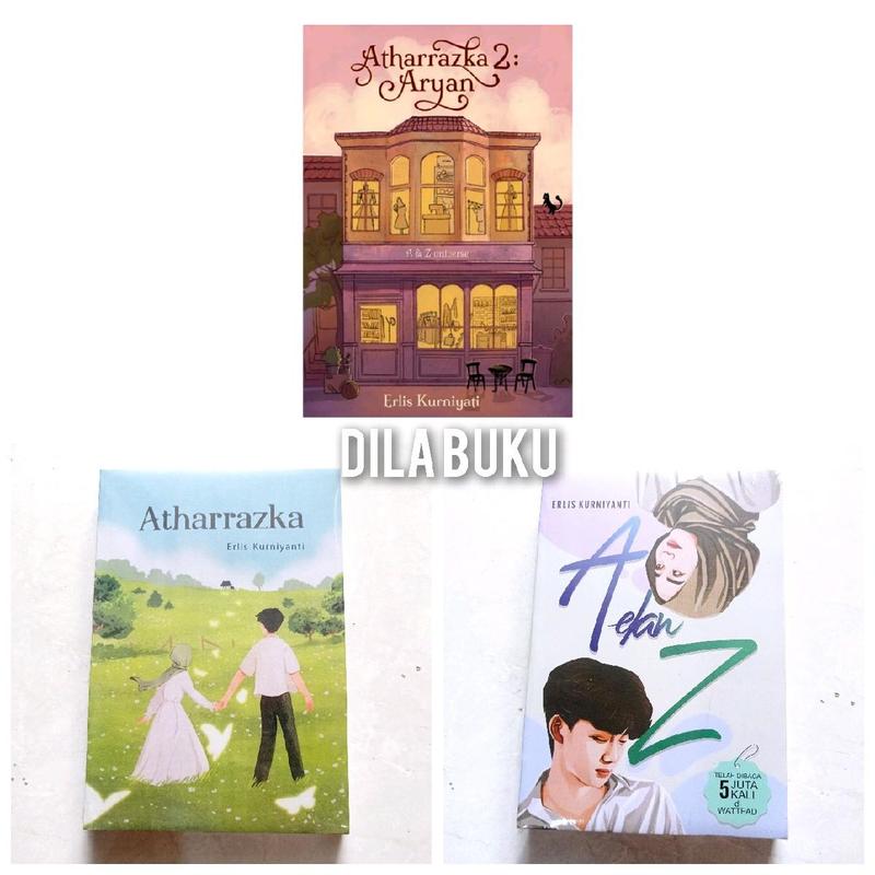1 Paket 3 buku novel ; ATHARRAZKA + ATHARRAZKA 2 + A DAN Z Habits ...