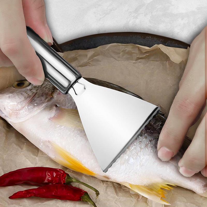Stainless Steel Fish Scale Planer Tool Kitchen Household Fis - TikTok ...