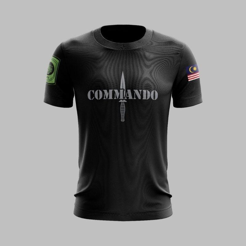 T-Shirt Microfiber, KOMANDO TENTERA DARAT GGK SERIES, TEE Tentera ...