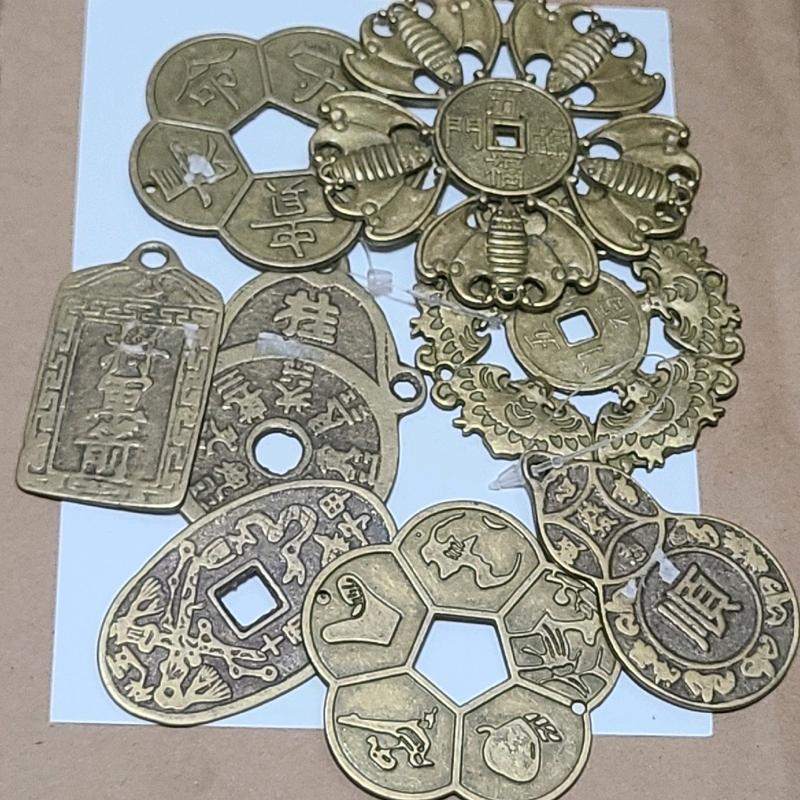 Ornaments Purpose Coin Money Magnet and Protection Decor - TikTok Shop ...