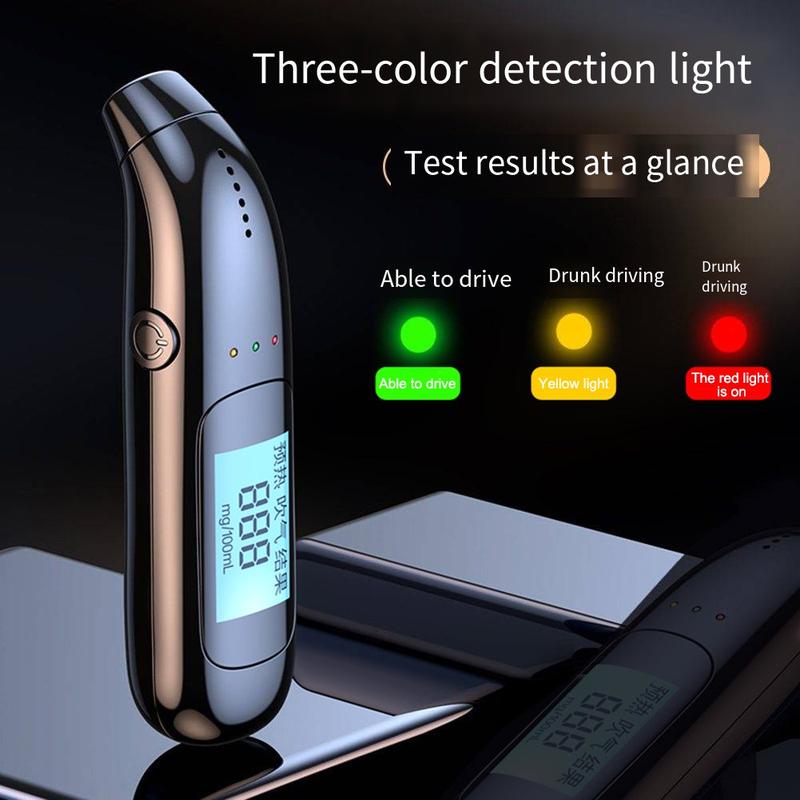 Alcohol Tester Breathalyzer Alcometer Non-contact Car Alcoho - TikTok ...