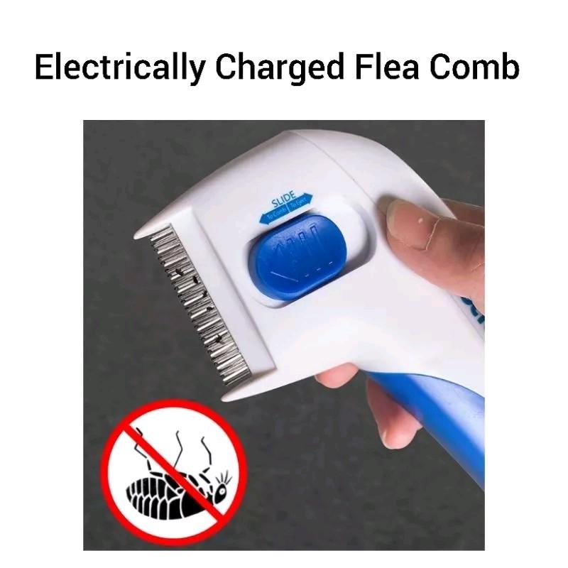 Ready Stock Electrically Charged Flea Comb - TikTok Shop Malaysia