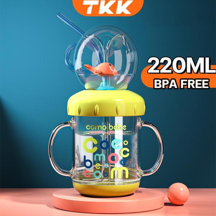 Promo COMO BEBE Botol Minum Anak Air Mancur TK 220ML BPA FREE Tritan ...