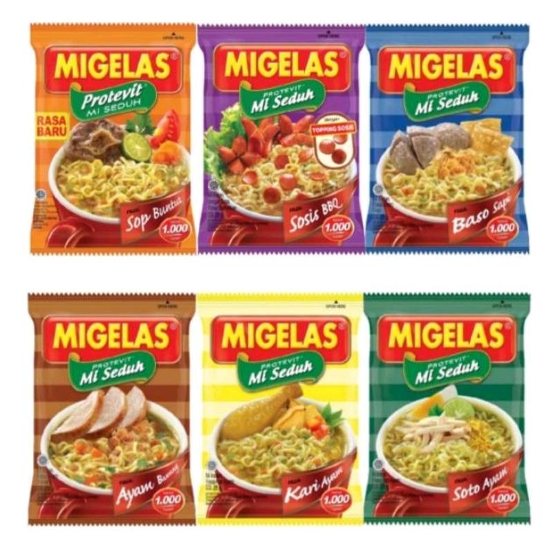 MIGELAS/ SARIMI GELAS 1 RENTENG ISI 10 PCS ASLI INDONESIA - TikTok Shop ...