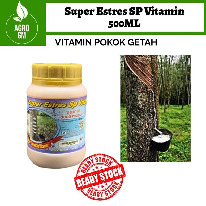 Super Estres SP Vitamin ubat vitamin getah PENGGALAK SUSU GETAH ...