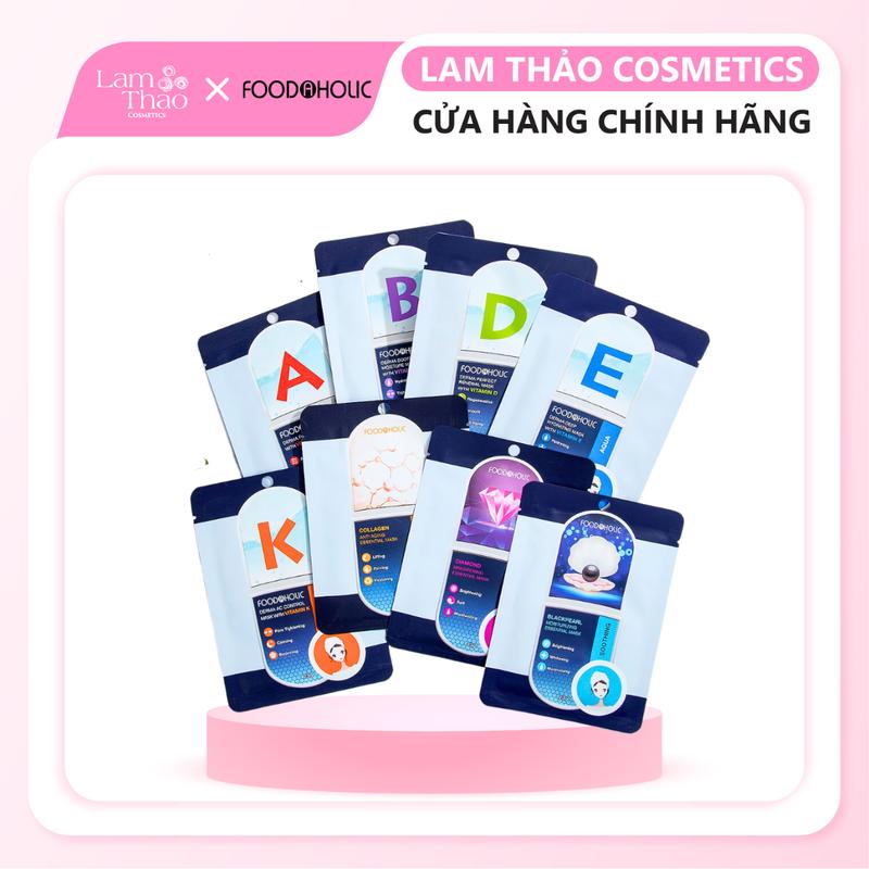 Mặt Nạ Dưỡng Da Mặt Foodaholic 23g Skincare Mask - TikTok Shop Vietnam