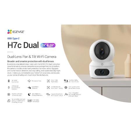 PAKET BUNDLING EZVIZ H7C 4MP+4MP DUAL LENS FREE MMC 32/64GB CAMERA 2K ...