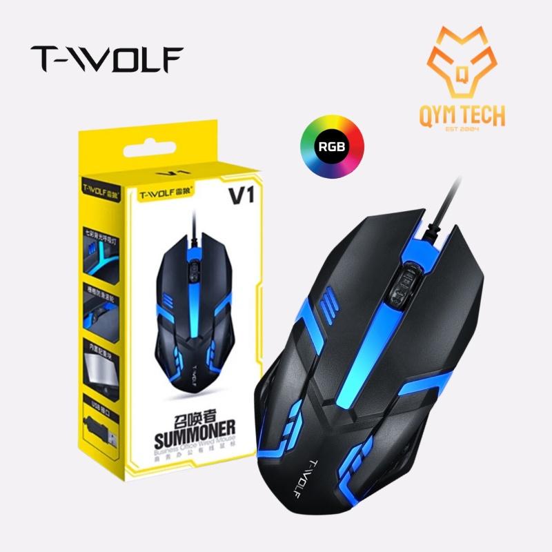 T-Wolf V1 RGB USB Mouse V - TikTok Shop Malaysia
