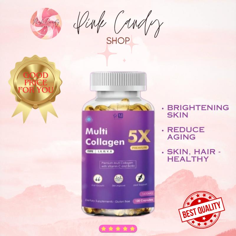 MULTI COLLAGEN 5X Original Skin Whitening Premium Multi Collagen ...