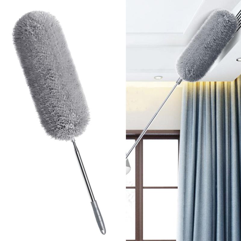 1Pcs Adjustable Feather Duster Long Telescopic Duster Magic Static ...