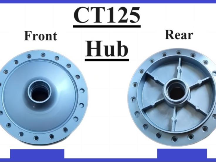 Front Hub + Rear Hub - CT125 - TikTok Shop Philippines