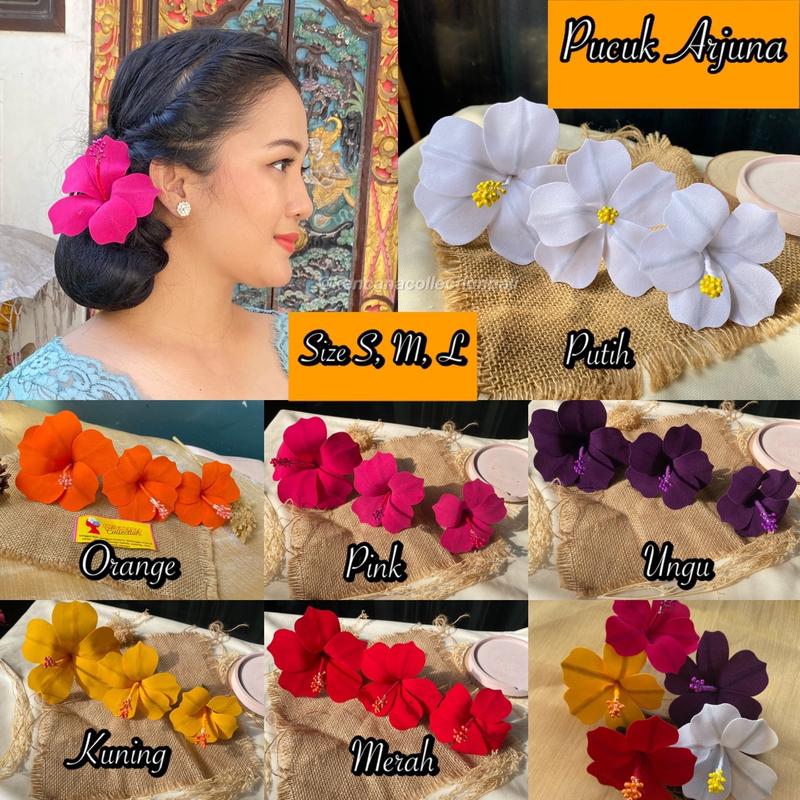 Bunga Hairdo Pucuk Arjuna aksesoris rambut wanita Perempuan Hiasan ...